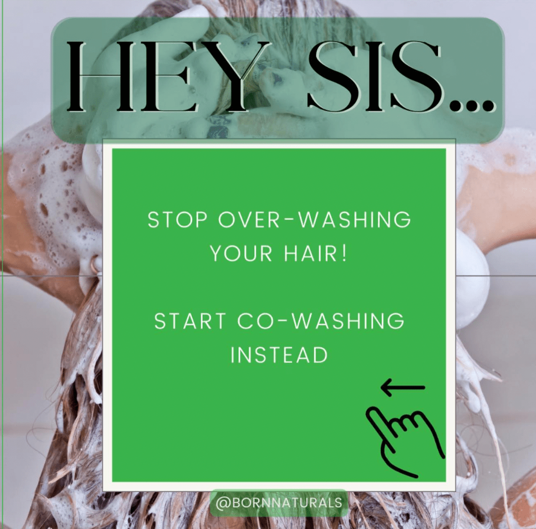 Stop over-washing and start co-washing – BORN Naturals