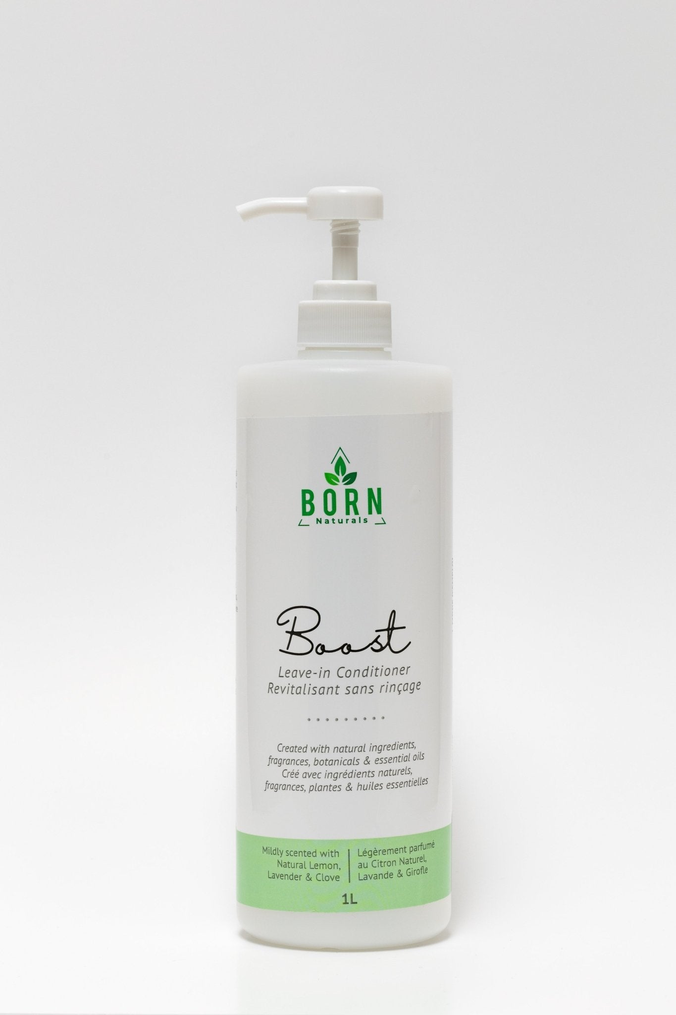1L BOOST Leave-In Conditioner (Value / Family Size) – BORN Naturals